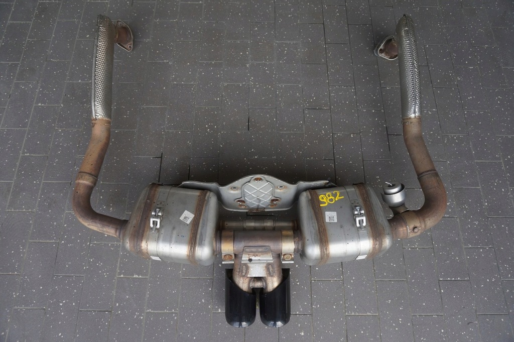 TŁUMIK WYDECH PORSCHE 982 718 CAYMAN BOXSTER GTS - 12318181488 ...