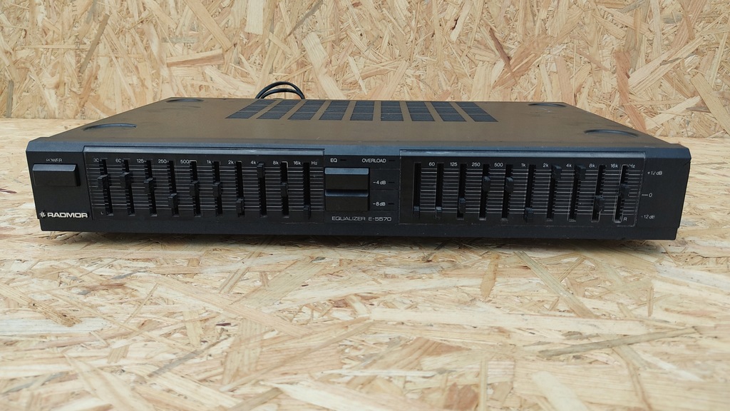 Korektor graficzny RADMOR EQUALIZER E-5570 stereo - 12625342670 ...