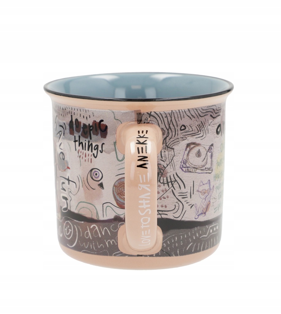 ANEKKE kubek porcelanowy 360 ml unikatowy design - 12345285217 ... ANEKKE kubek porcelanowy 360 ml unikatowy design - 12345285217 ...