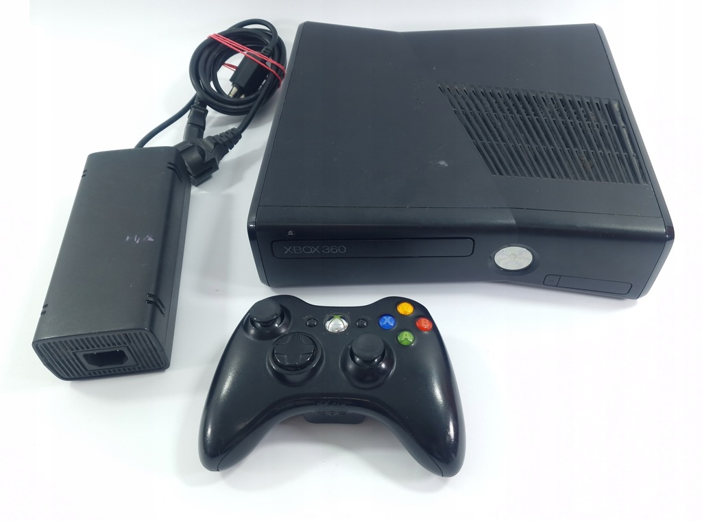KONSOLA XBOX 360 S SLIM bez dysku x360 - 12594323891 - oficjalne ...