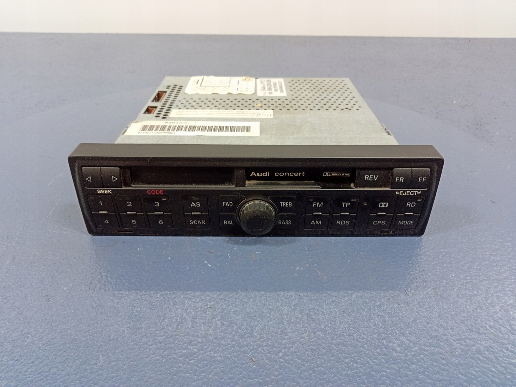AUDI A6 C5 RADIO OEM KASETY CONCERT 4B0035186C - 12524188370 - oficjalne archiwum Allegro