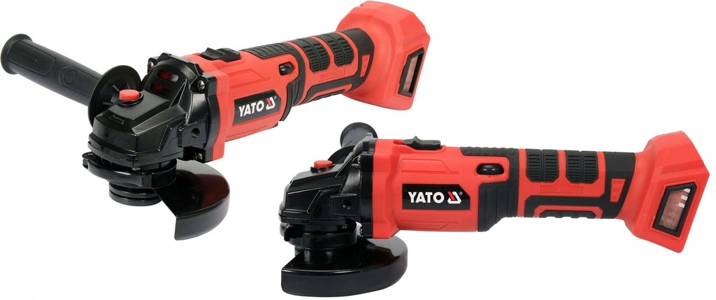 SZLIFIERKA KĄTOWA BEZSZCZOTKOWA 18V YATO YT-828291 - 12601711955 - oficjalne archiwum Allegro