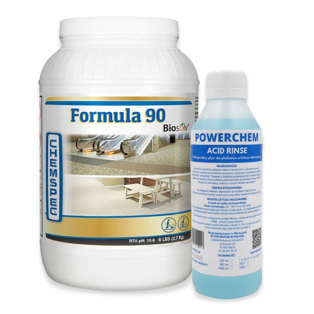 Chemspec Formula 90 Powder do prania 250g GRATIS - 12916795041 ...