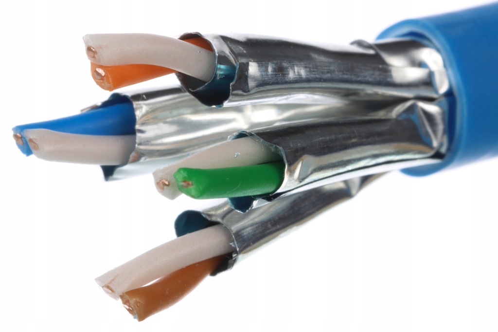 Kabel przewód Ethernet kat.6A U/UTP LSZH 1m Molex - 12722241216 ...