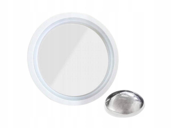LUSTERKO POWIĘKSZAJĄCE SAMOPRZYLEPNE MAGNES LED - 13237093136 ...