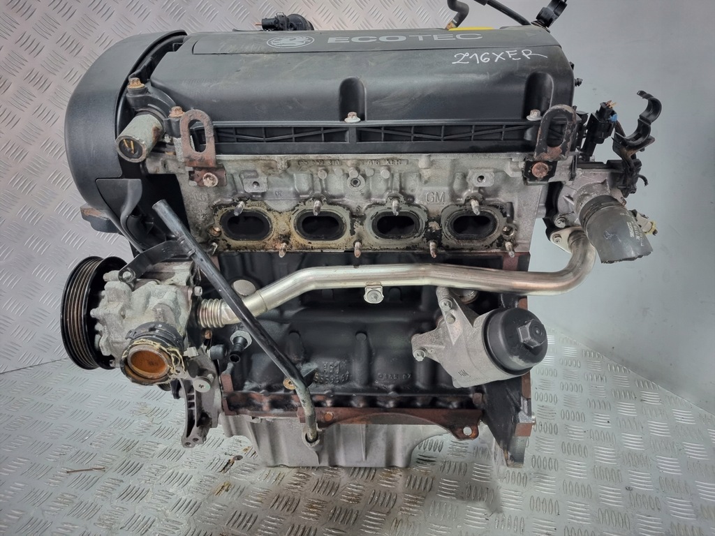 SILNIK OPEL ASTRA VECTRA 1.6 16V Z16XER MONTAŻ - 12358438064 ...