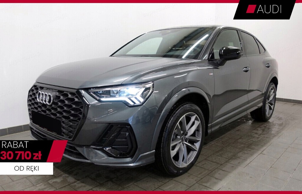 Audi Q3 35 TFSI Sportback S Line | Pakiet Comfort - 13724618095 - oficjalne archiwum Allegro