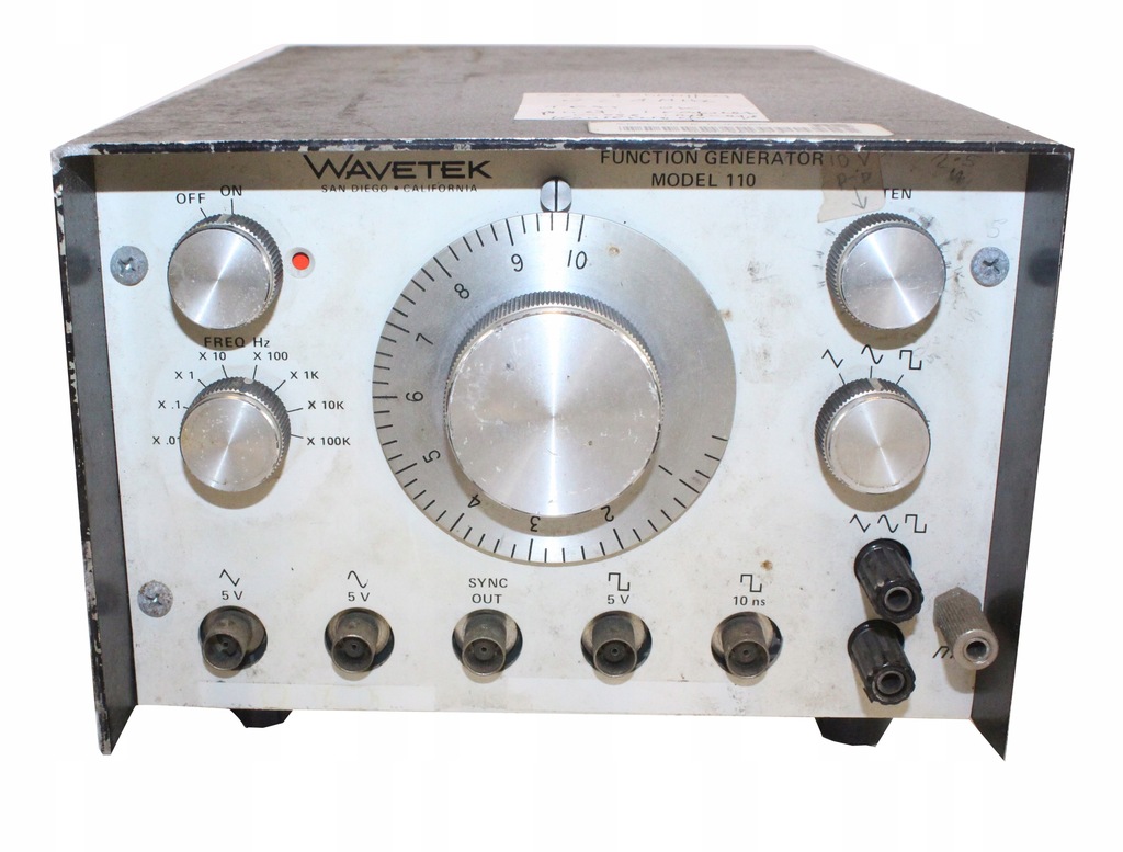 Wavetek 110 Generator funkcji 0-2 MHz - 16363384000 - oficjalne ...