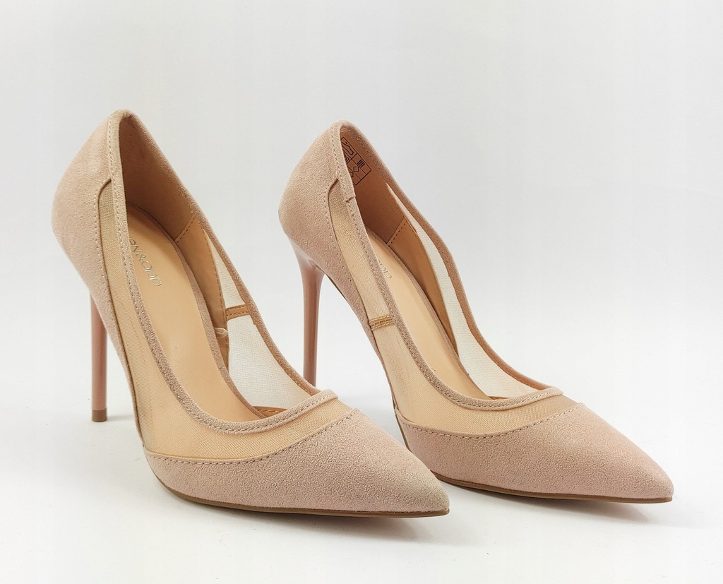 M02759 LA1 DUSTY PINK SZPILKI ZAMSZ EVEN ODD 36 - 15767859417 ...