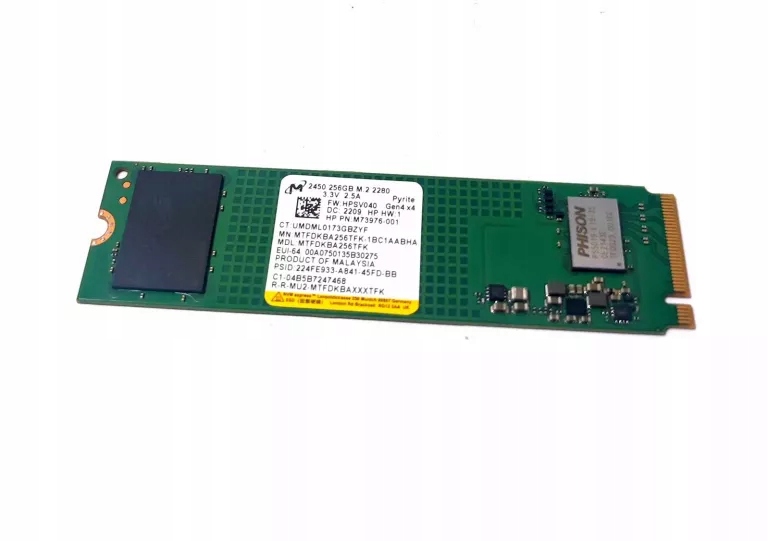DYSK SSD MICRON MTFDKBA256TFK 256GB - 12608190966 - oficjalne archiwum ...