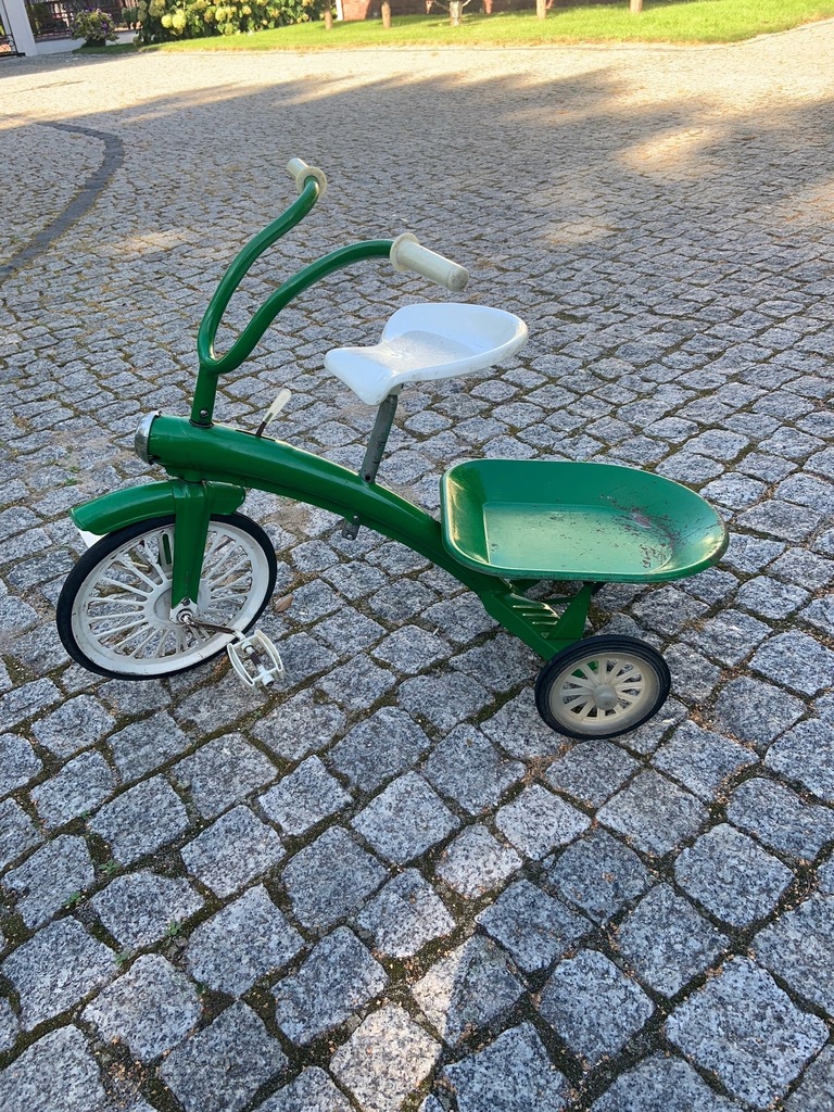 STARY ROWEREK TRÓJKOŁOWY Z CZASÓW PRL - 12595430488 - oficjalne ...