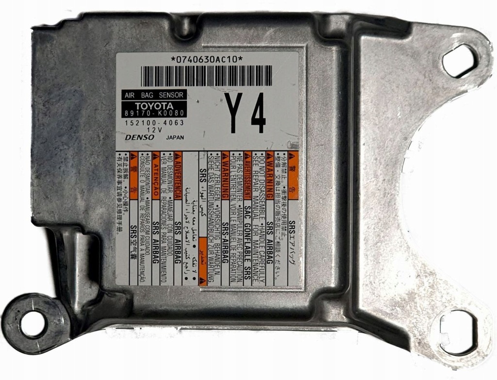 Toyota Yaris Airbag Sensor 89170-K0080 naprawa - 12908405098 ...