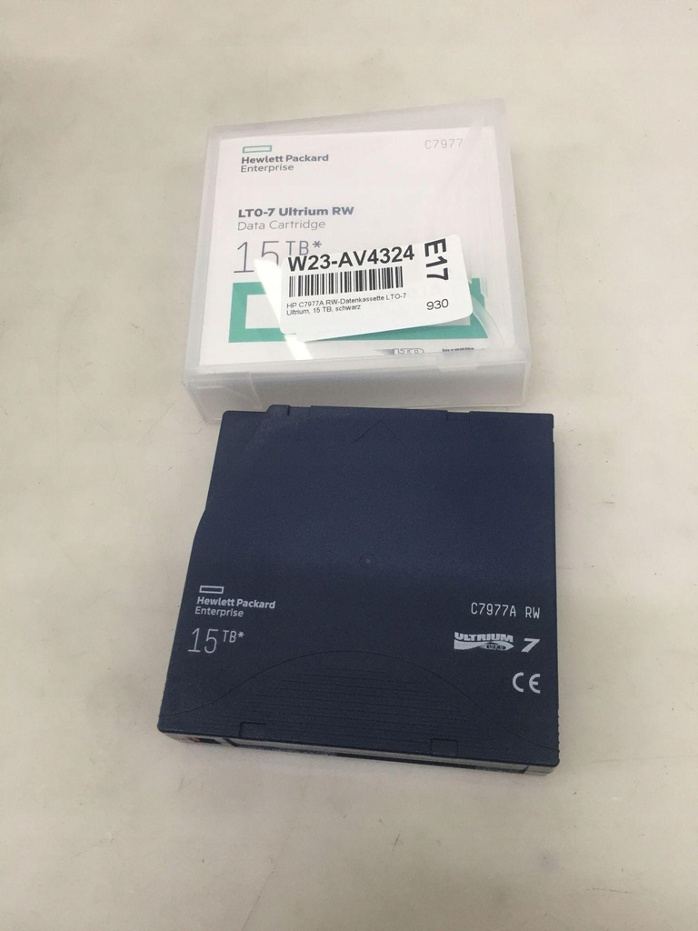 KASETA NA DANE C7977A RW LTO-7 ULTRIUM, 15 TB, CZARNA - 15726405972 ...
