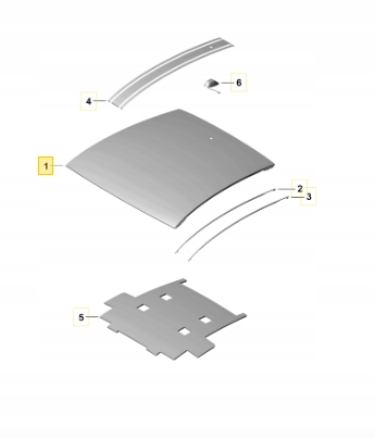 Uszczelka Do Dachu Poszycia Dachowego 9P1817667 9P1817668 Porsche 992-1 ...