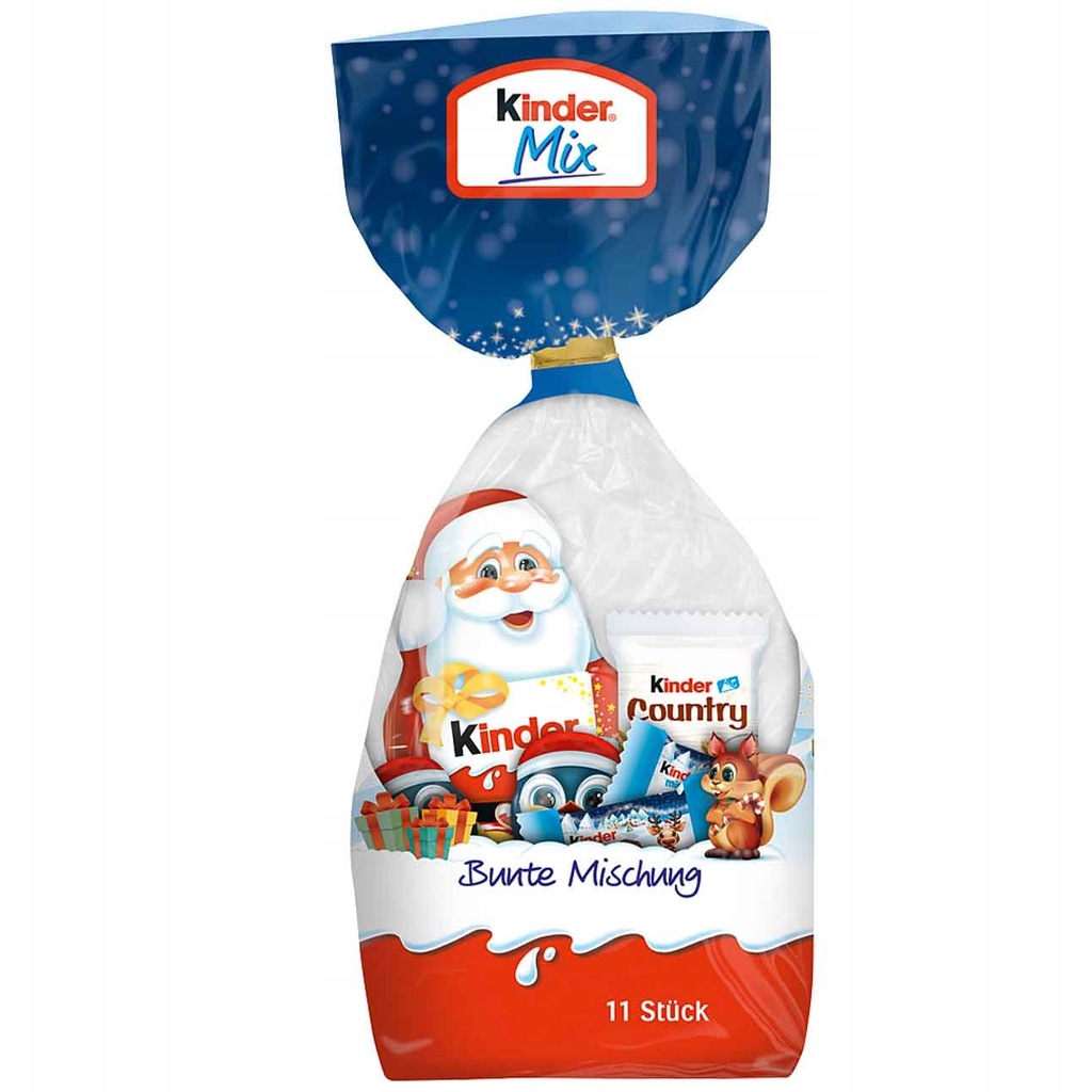Kinder Mix Bunte Mischung zestaw świąteczny DE - 14481988258 ...