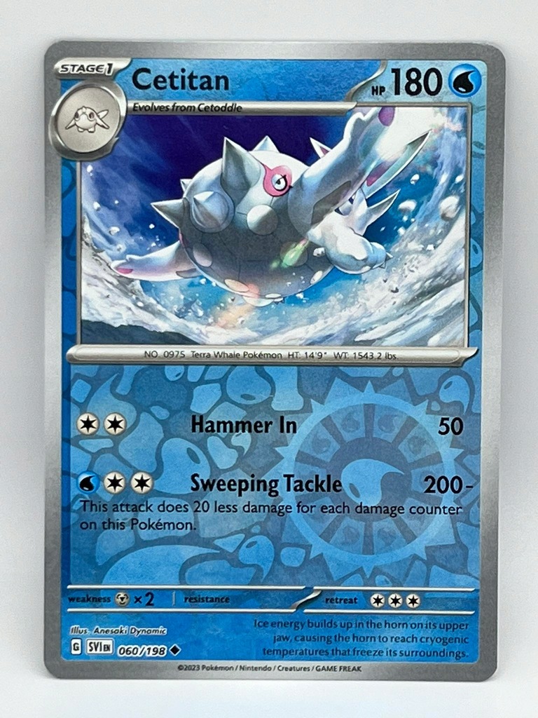 Karty Pokemon (SVI 060) Cetitan (R) - 13603156565 - oficjalne archiwum ...