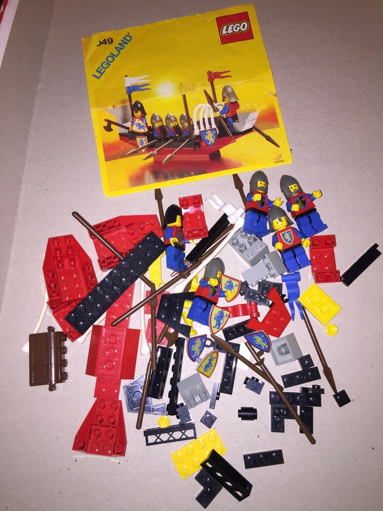 Lego Castle 6049 Viking Voyager - 12471625126 - oficjalne archiwum Allegro