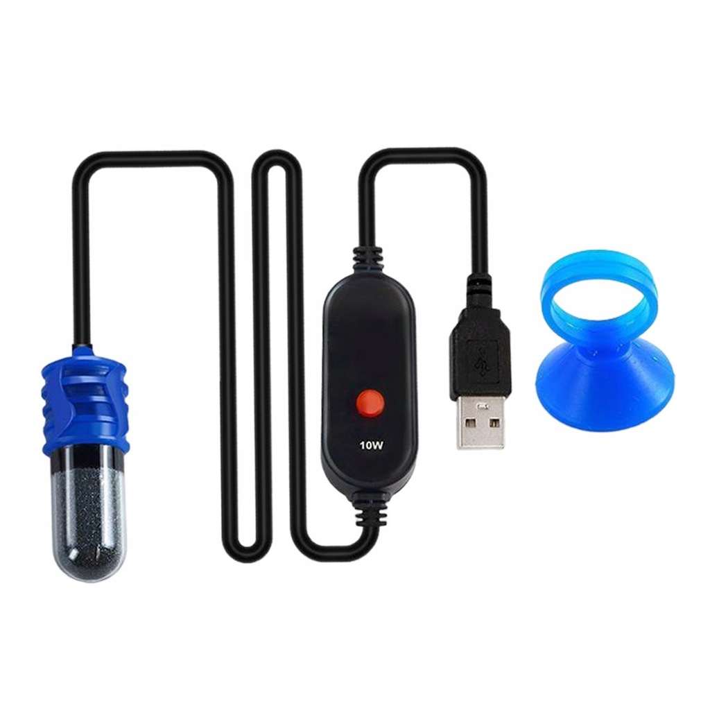 Mini Aquarium Heater Adjustable USB Heating Rod - 12955319812 ...