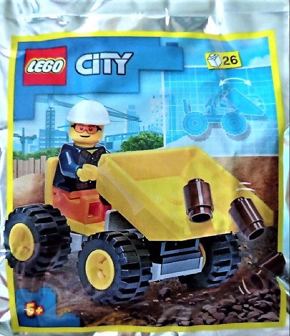 LEGO City 952204 - BUDOWLANIEC Z MINIWYWROTKĄ - 13280207848 - oficjalne ...
