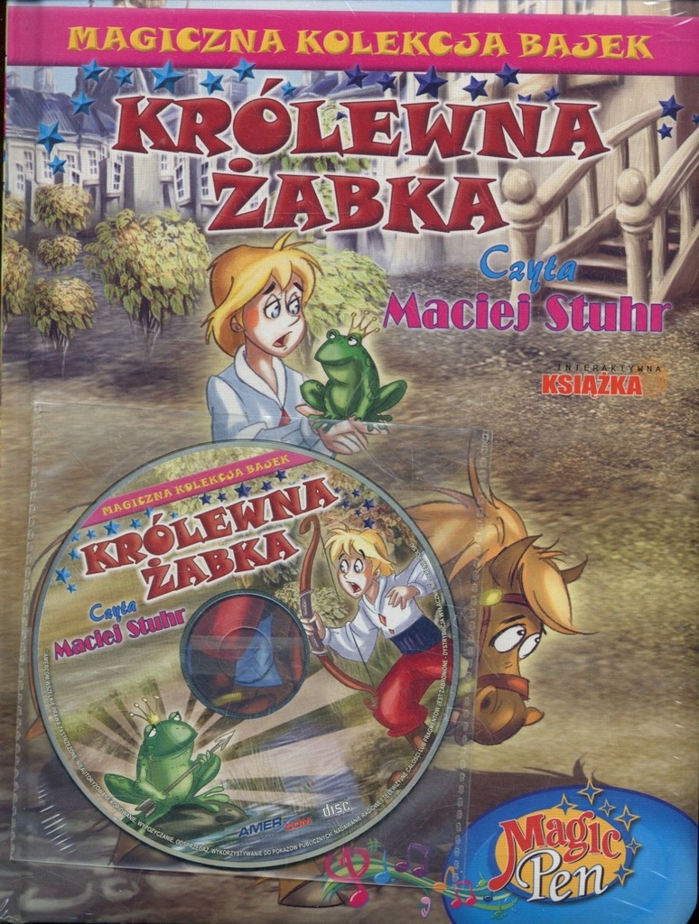 Magiczna kolekcja bajek Królewna Żabka - 15052844124 - oficjalne archiwum Allegro