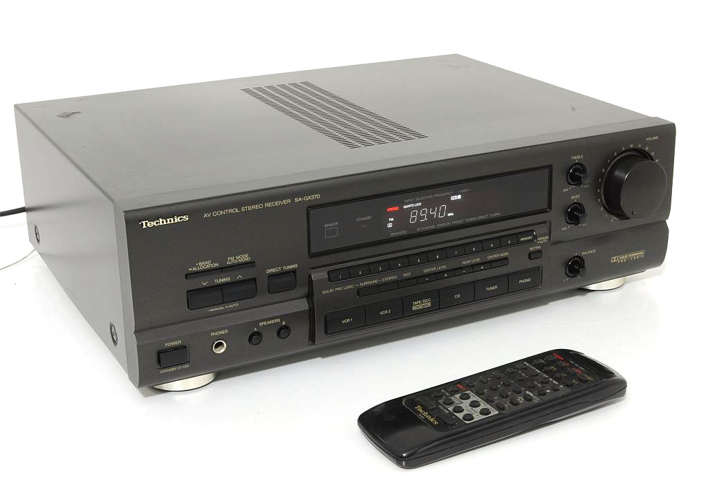 TECHNICS SA-GX370 AMPLITUNER STEREO/KINO PILOT ! - 14427704420 - oficjalne archiwum Allegro