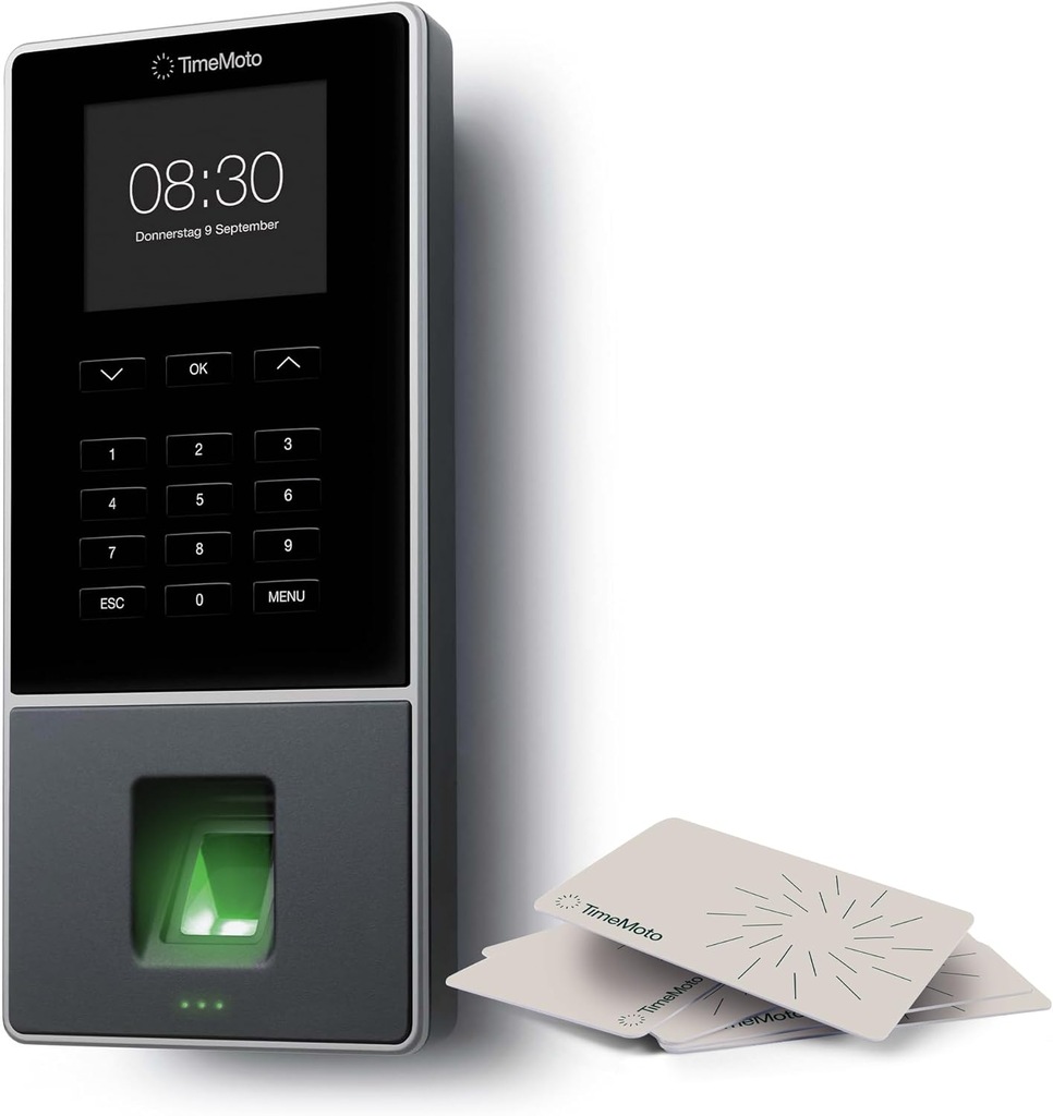 TimeMoto TM-626 – system rejestrowania czasu z czytnikiem linii ...
