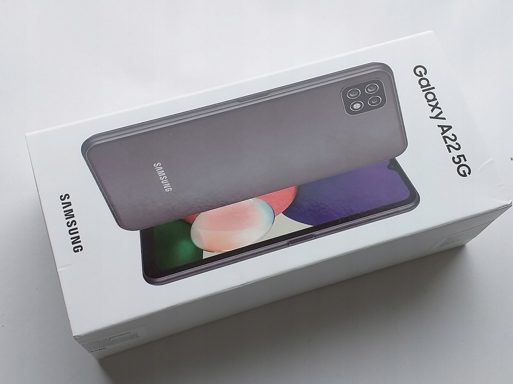 Samsung Galaxy A22 5G 4GB/128 GB szary Salon PL - 13208935095 - oficjalne archiwum Allegro
