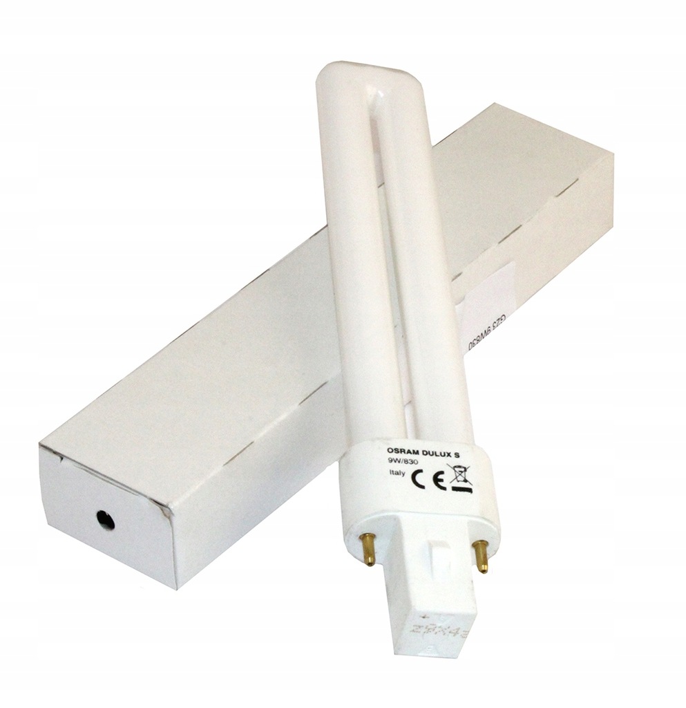 OSRAM ŚWIETLÓWKA KOMPAKTOWA DULUX S G23 9W 830 - 7913330577 - oficjalne ...