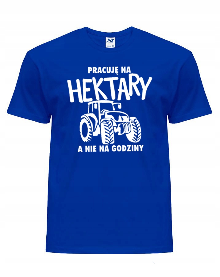 męska koszulka DLA ROLNIKA AGRO HEKTARY kolory L - 11964561137 - oficjalne archiwum Allegro