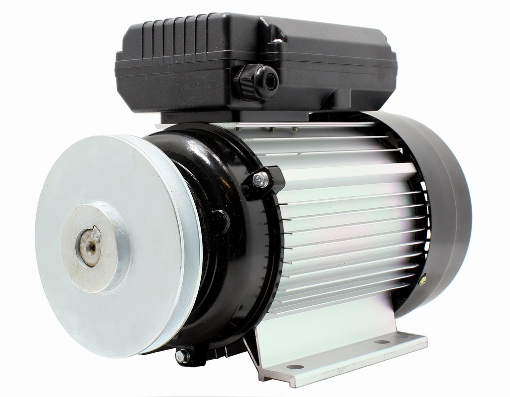 Silnik elektryczny 230V 1,1kW 1450 1F + SZAJBA 140 - 7922281010 - oficjalne archiwum Allegro