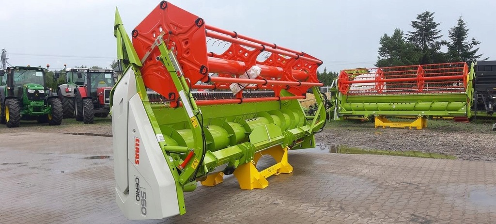 Claas Cerion 560 Nowy Heder Cerio, przystawka ... - 12615852936 ...