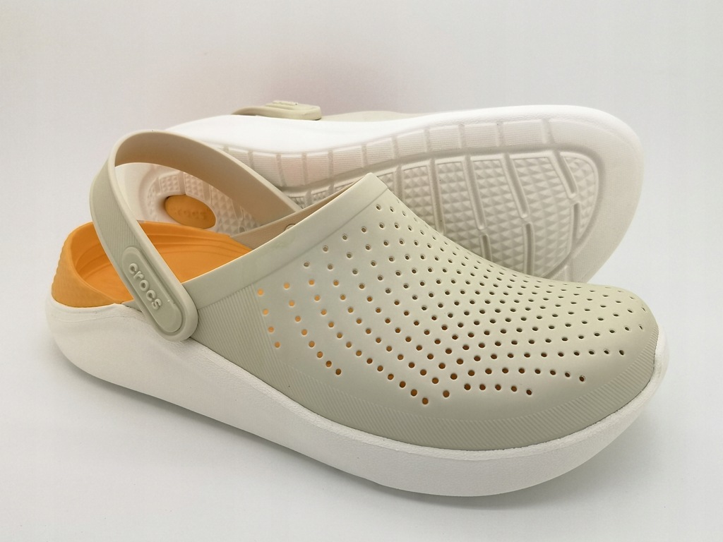 CROCS LITERIDE STUCCO / ORANGE | 38/39 | M6/W8 - 13618907294 - oficjalne archiwum Allegro