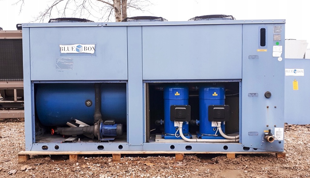 Chiller. Agregat wody lodowej Blue Box 102 kW - 7743944917 - oficjalne ...
