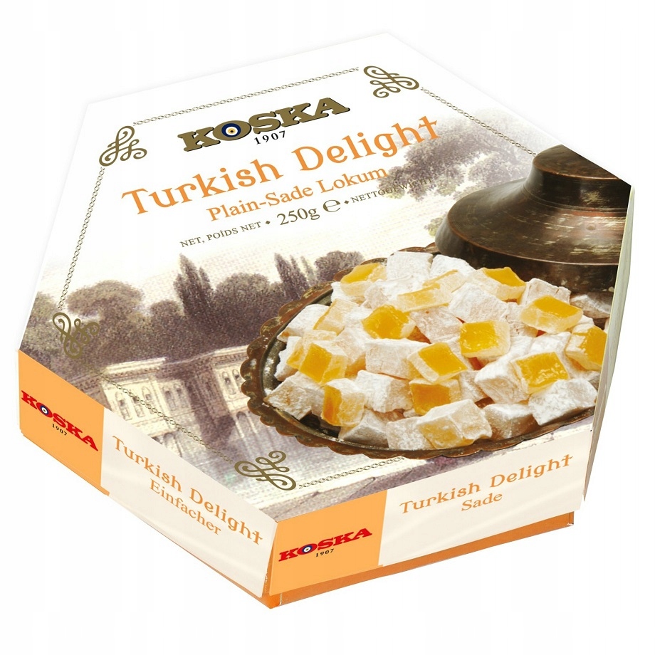 Lokum waniliowe Turkish Delight 250g Koska - 13656477889 - oficjalne ... Lokum waniliowe Turkish Delight 250g Koska - 13656477889 - oficjalne ...
