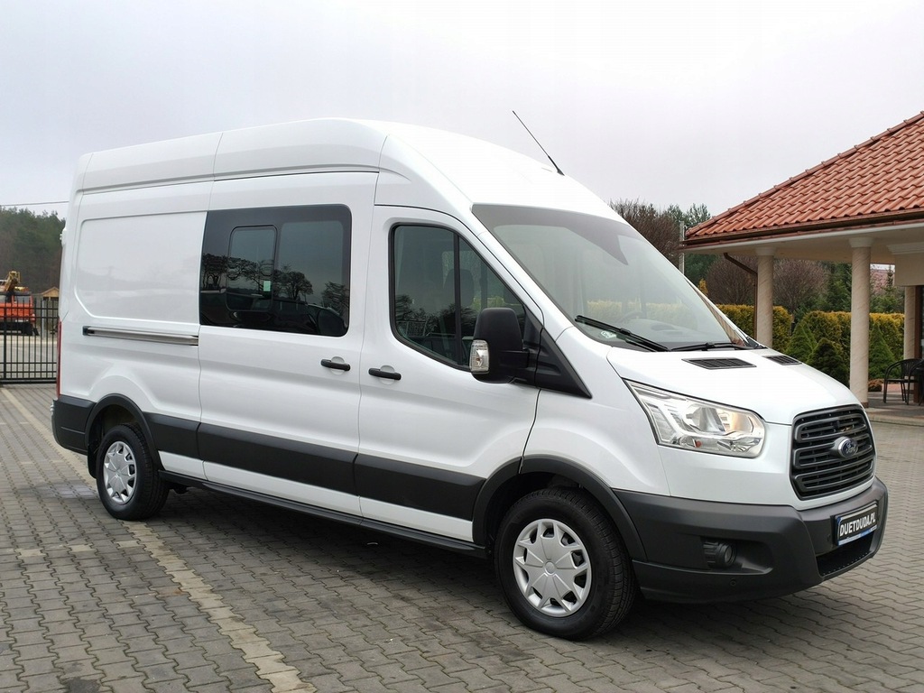 Ford Transit 7- osób Doka Brygadówka Hak !!! - 12991926940 - oficjalne ...