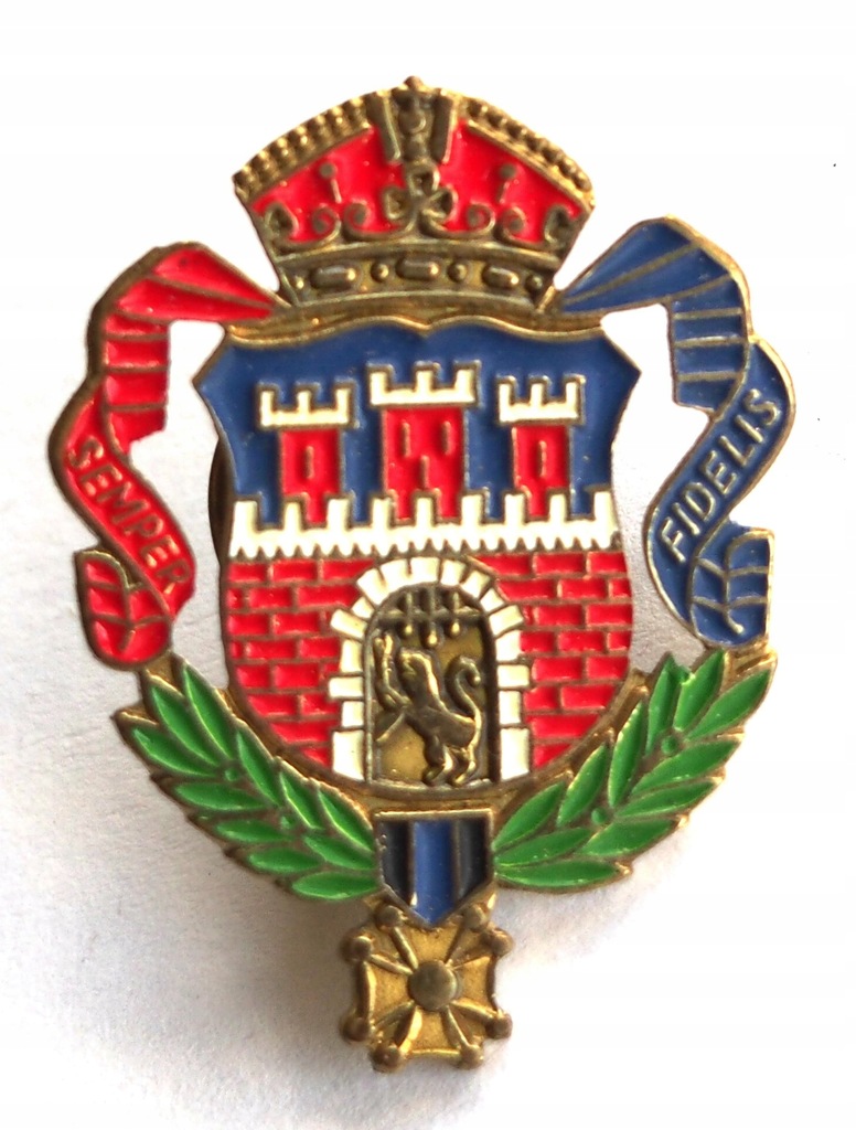 SEMPER FIDELIS odznaka patriotyczna LWÓW - 12275201033 - oficjalne ...