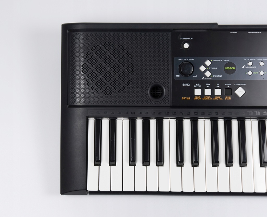 Keyboard YAMAHA PSR-E223 - 8724042600 - oficjalne archiwum Allegro