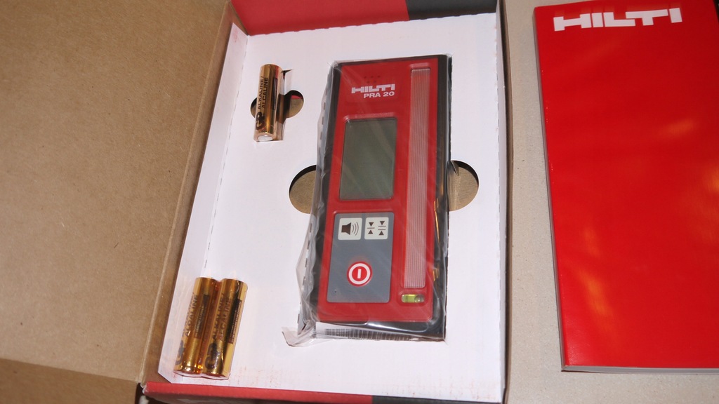 DETEKTOR PROMIENIA HILTI PRA 20 - 12963612958 - oficjalne archiwum Allegro