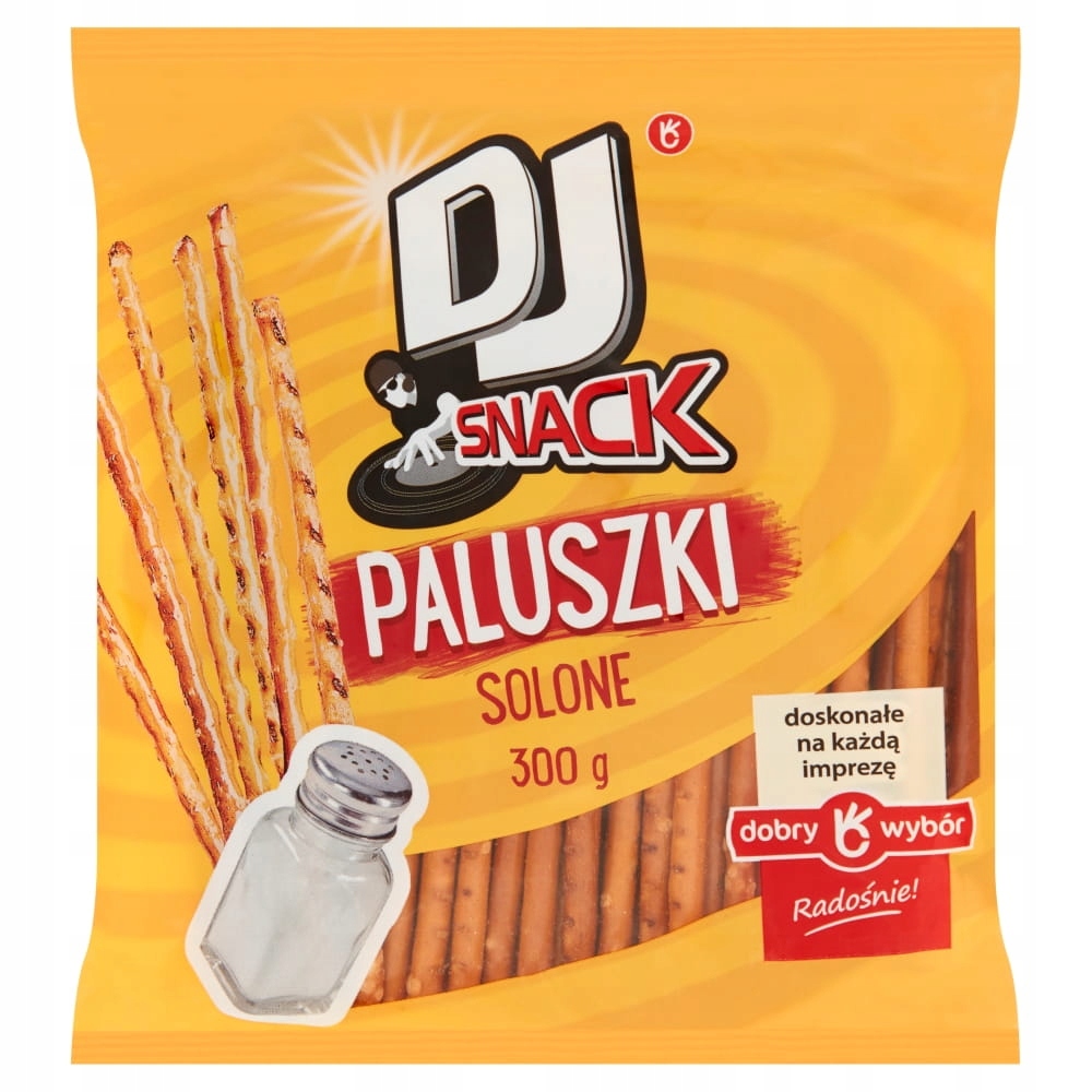 Paluszki DJ Snack z solą 300g - 14123653504 - oficjalne archiwum Allegro