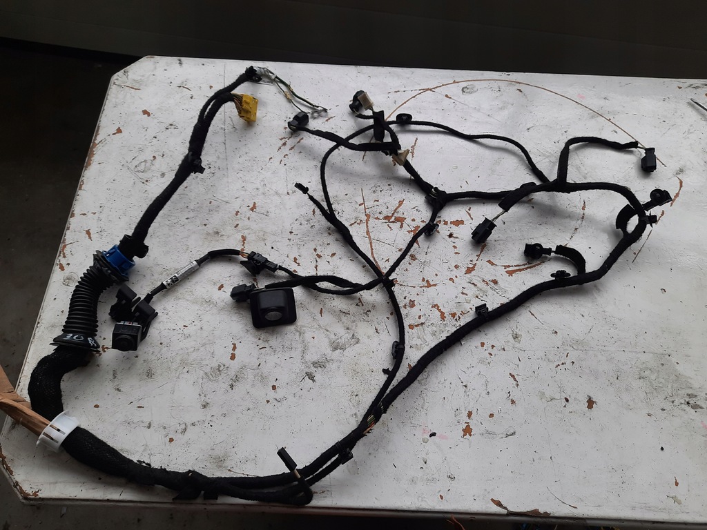 Peugeot 308 II T9 Kamera cofania wiązka instalcja - 13046406721 ...