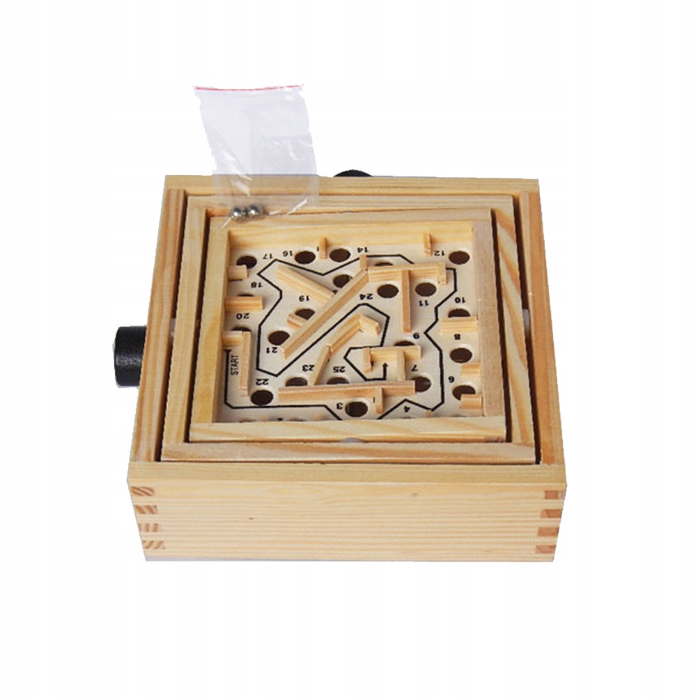 Table Maze Wooden Labyrinth Puzzle Board Game - 13497850837 - oficjalne ...