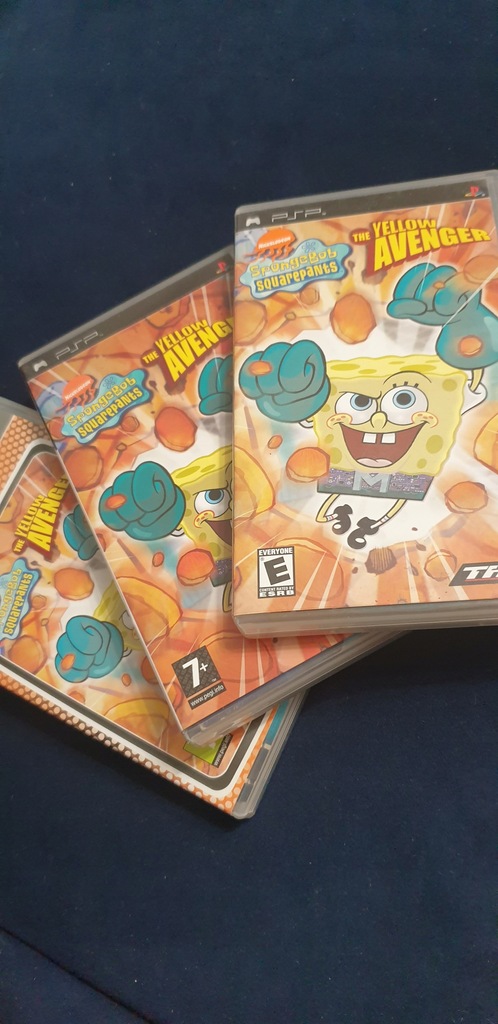 PSP SpongeBob Squarepants: The Yellow Avenger PSP - 13352201037 ...