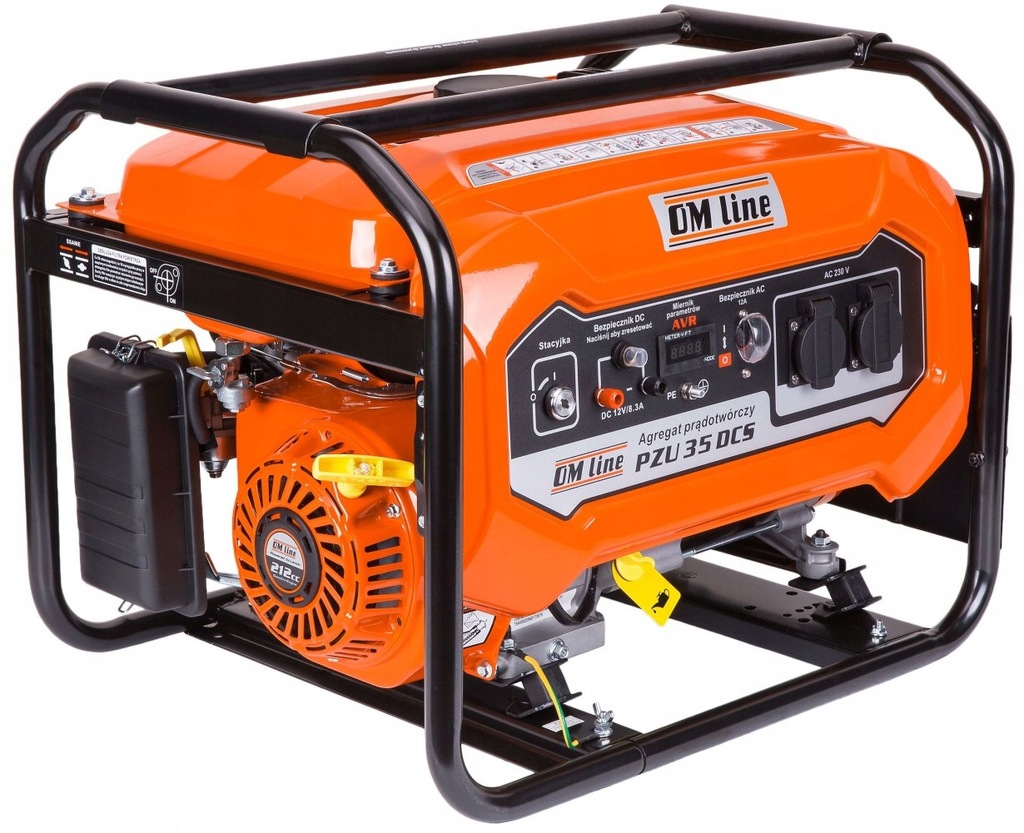 AGREGAT GENERATOR PRĄDOTWÓRCZY 3,1KW OLEOMAC PZU35 - 13056602570 - oficjalne archiwum Allegro