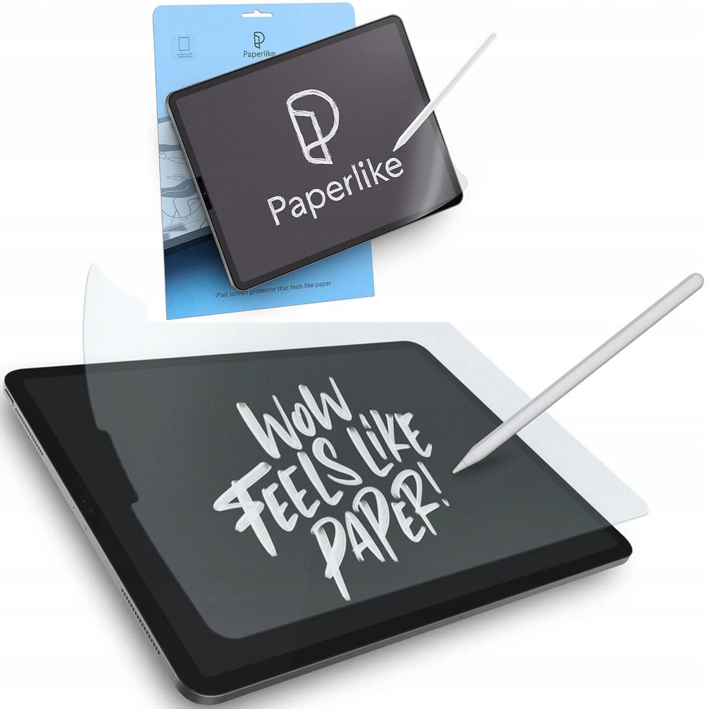PAPERLIKE 2x Folia na Ekran do iPad Pro 12.9 2022 - 12576194411 ...