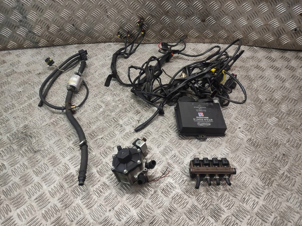 INSTALACJA GAZOWA LPG STAG 200-4 67R-017064 - 11812883442 - oficjalne ...