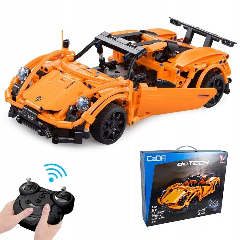 Klocki CADA TECHNIC Porsche sterowane komp. z LEGO - 12891566917 ...