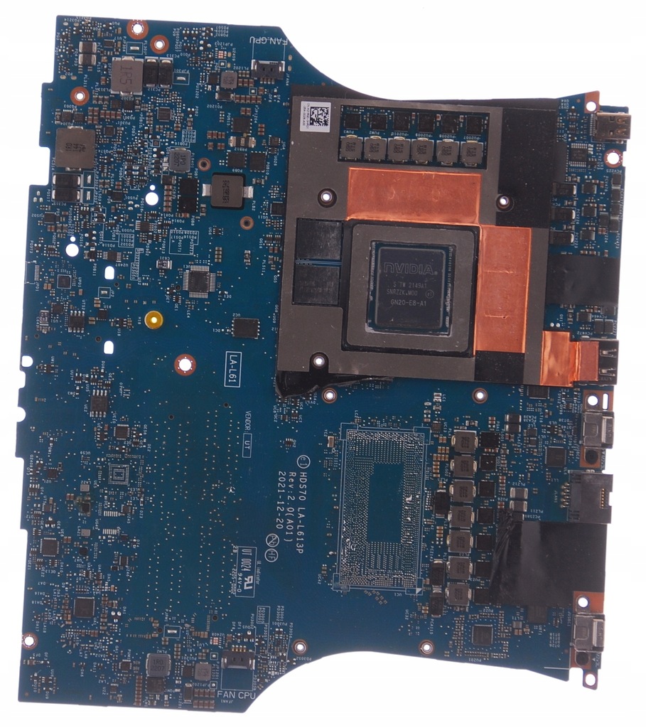 Płyta główna DELL Alienware X17 R2 D - 13494116074 - oficjalne archiwum ...