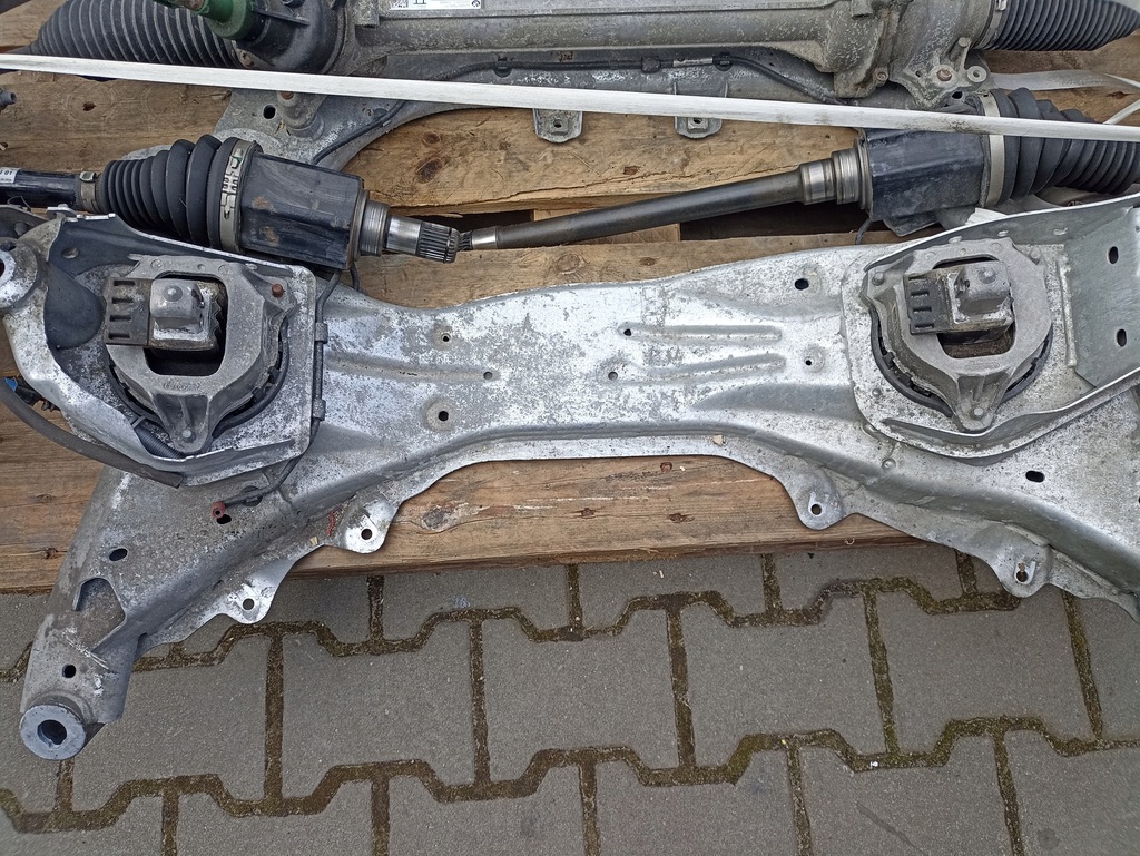 PODUSZKA SILNIKA LEWA 8483785 PRAWA 6860482 BMW 3,0 DIESEL B57 JAK NOWA ...