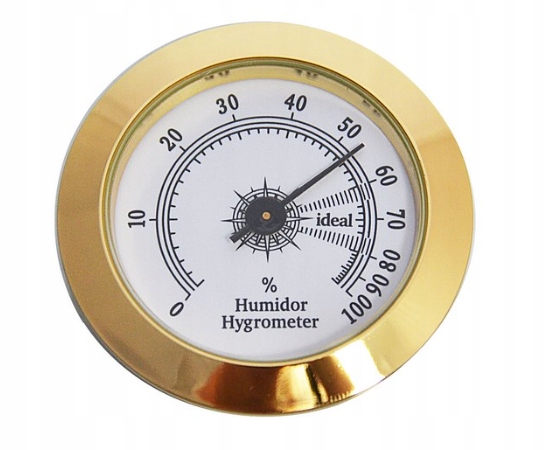 Higrometr Analogowy do Humidora Okrągły - 13035436627 - oficjalne ...