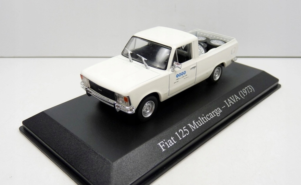 FIAT 125 Multicarga - Pneu IAVA 1:43 SALVAT R48 - 12870605308 ...